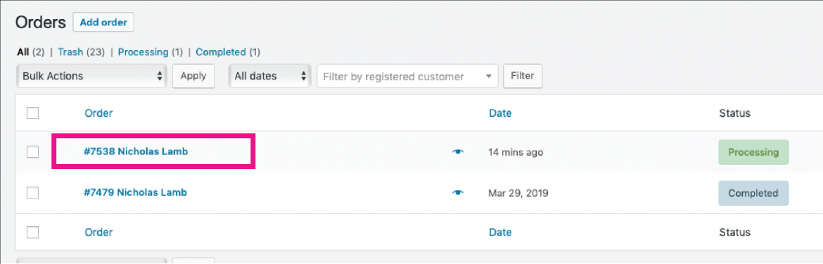 Woocommerce Order Processing York Web Technologies